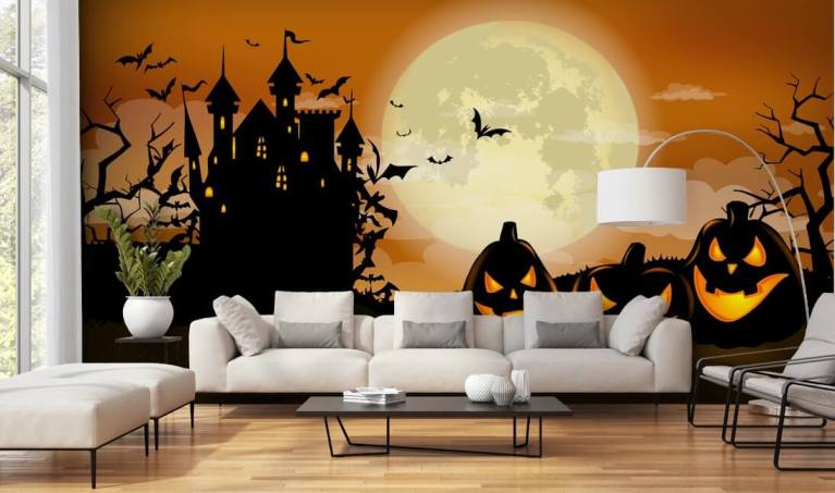Halloween Wallpaper Murals | Wallsauce US