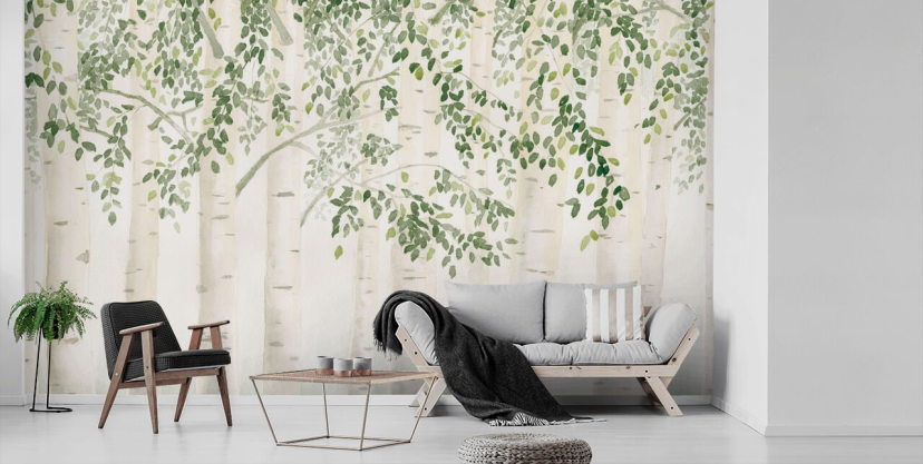 Birch Tree Wallpaper & Wall Murals | Wallsauce UK