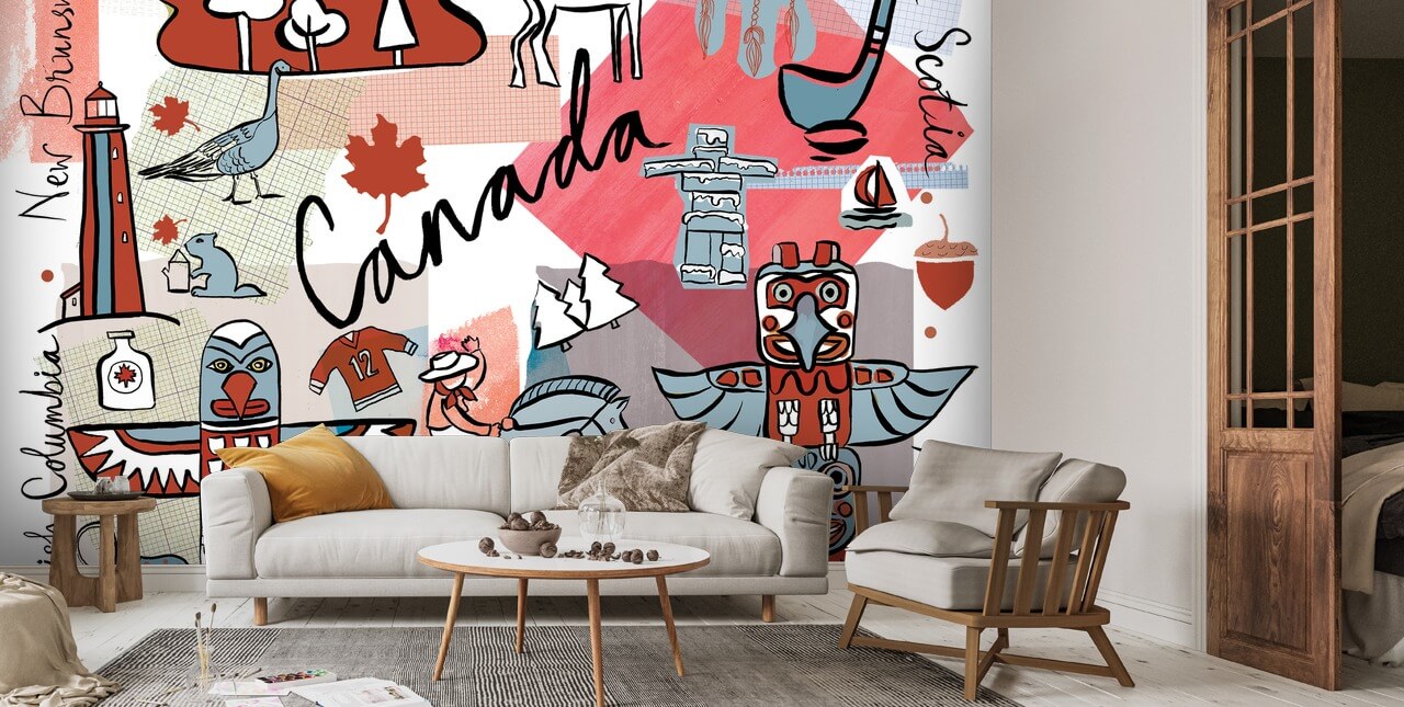 Canada Life Wall Mural | Wallsauce UK