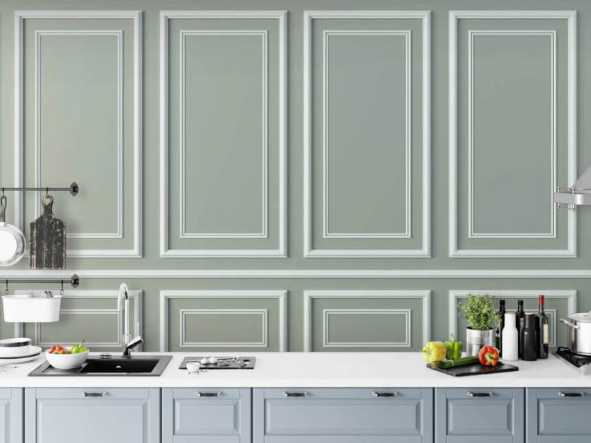 Panel Wallpaper - Wood Panel Effect Wallpaper | Wallsauce UK