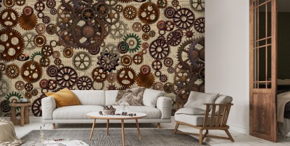 Steampunk Design Wallpaper