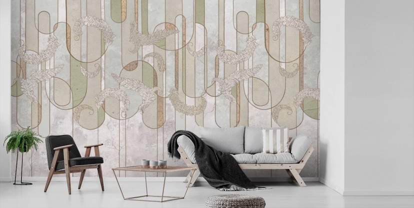 Art Deco tapet og vægmalerier | Wallsauce DK