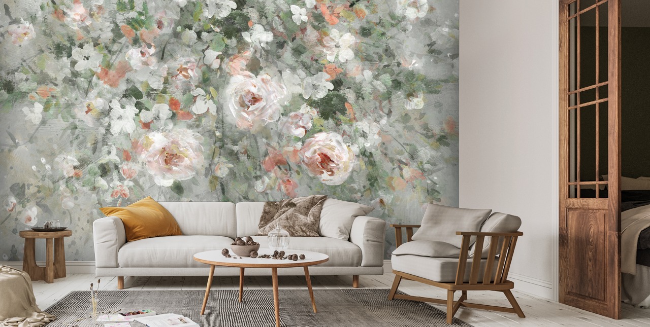Floral Flow Wallpaper | Wallsauce UK