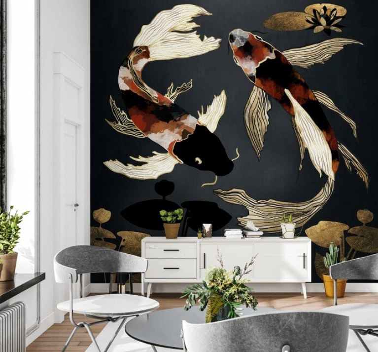 Koi Fish Wallpaper For Walls