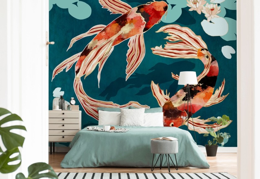 Fish Wallpaper & Tropical Fish Murals | Wallsauce AU