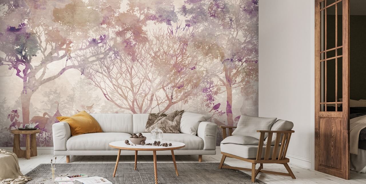 Watercolour Morning 2 Wallpaper | Wallsauce ES