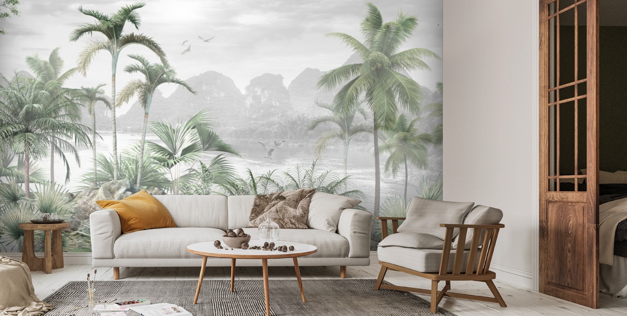 Parardise Island Wall Mural | Wallsauce US