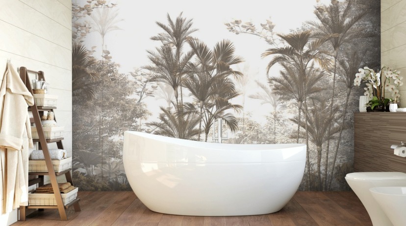 Natural Wallpaper Murals | Wallsauce UK