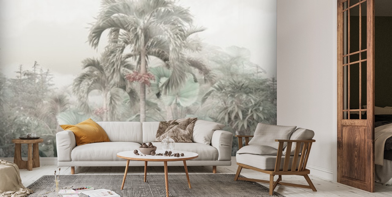 Mural de pared de selva en expansión | Wallsauce ES