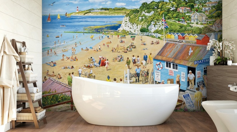 Retro Wallpaper & Wall Murals | Wallsauce US
