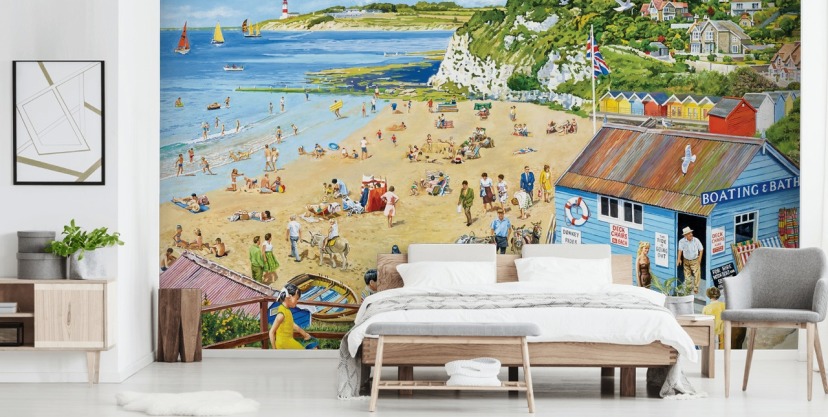 Multicoloured Wallpaper Murals | Wallsauce UK