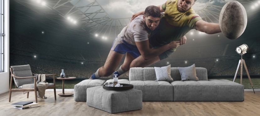 Rugby Wallpaper Murals | Wallsauce NZ