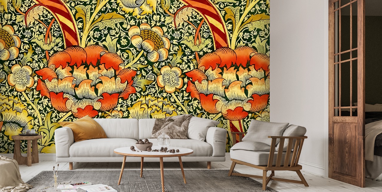 Chintz the Wandle Design Wallpaper | Wallsauce US