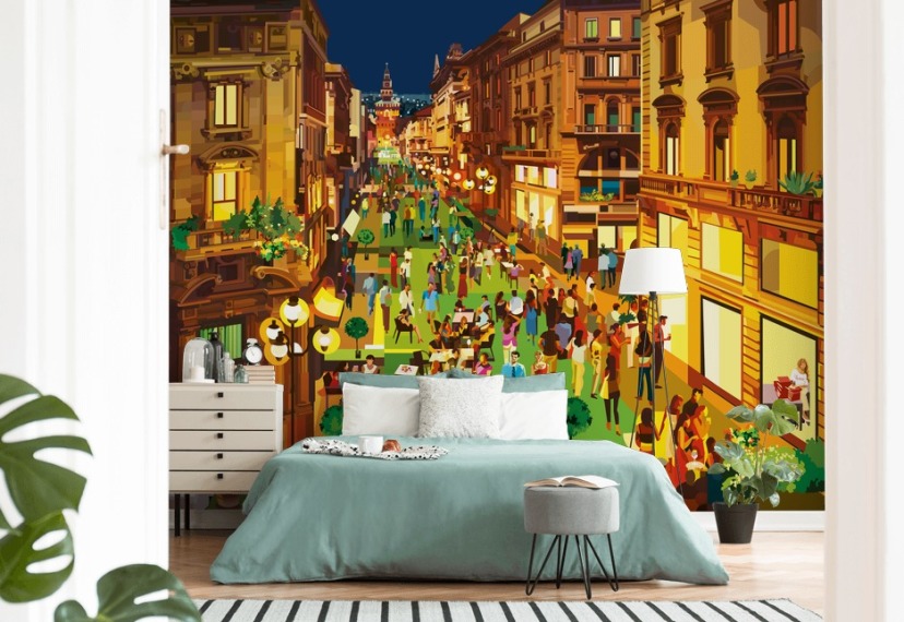 Italy Wallpaper & Wall Murals | Wallsauce UK