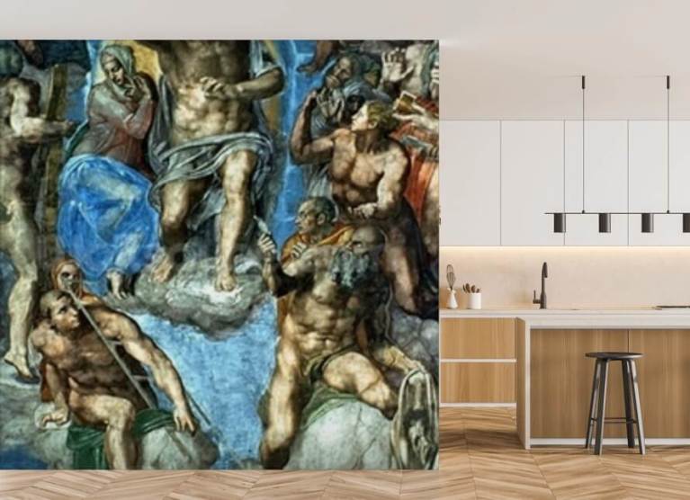 The Last Judgement Michelangelo Wallpaper