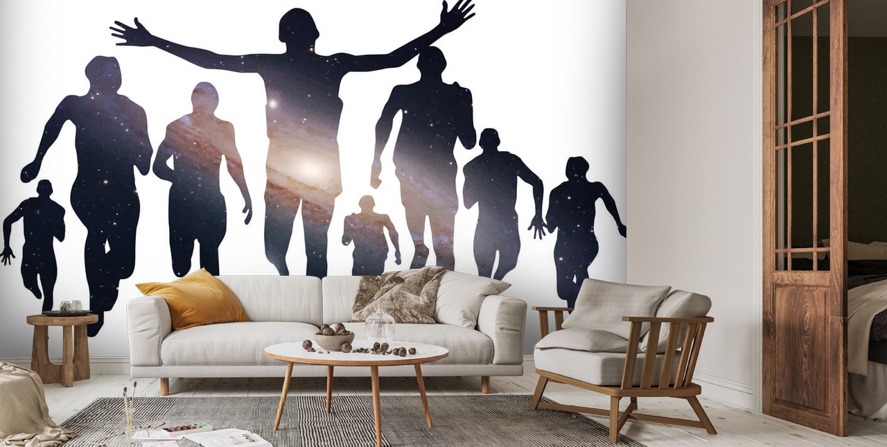 Marathon runners | Wallsauce US