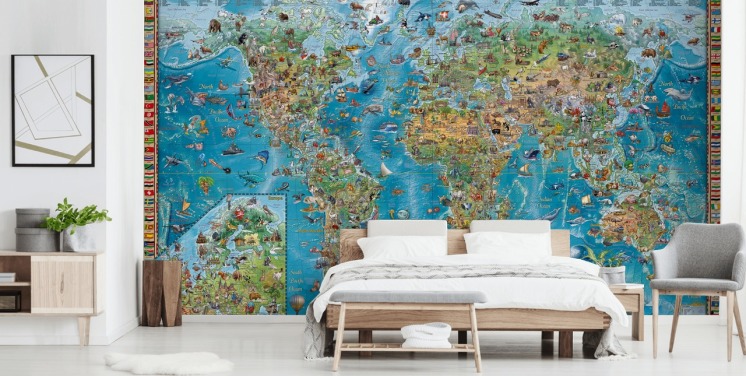 Ray&Co Map Murals | Wallsauce UK