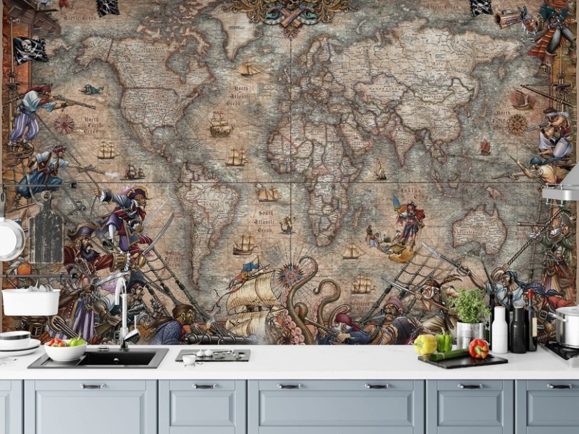 Ray&Co Map Murals | Wallsauce UK