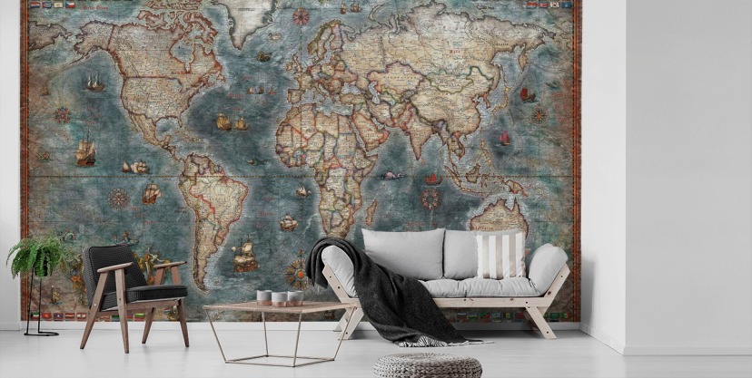Ray&Co Map Murals | Wallsauce UK