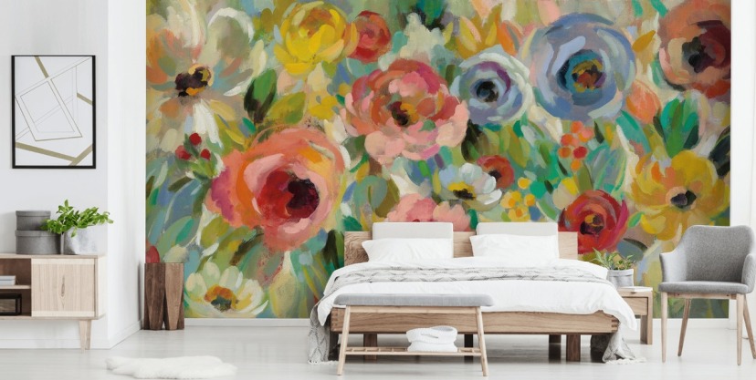 Multicoloured Wallpaper Murals | Wallsauce US