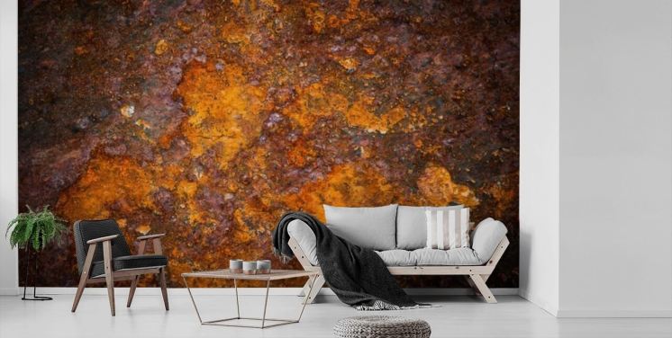 Metal & Rust Effect Wallpaper | Wallsauce CA