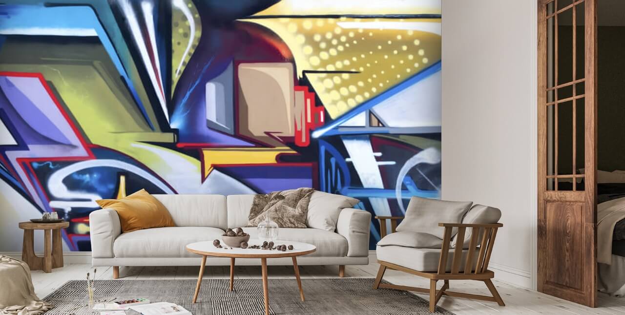 Graffiti Zone Wallpaper | Wallsauce US