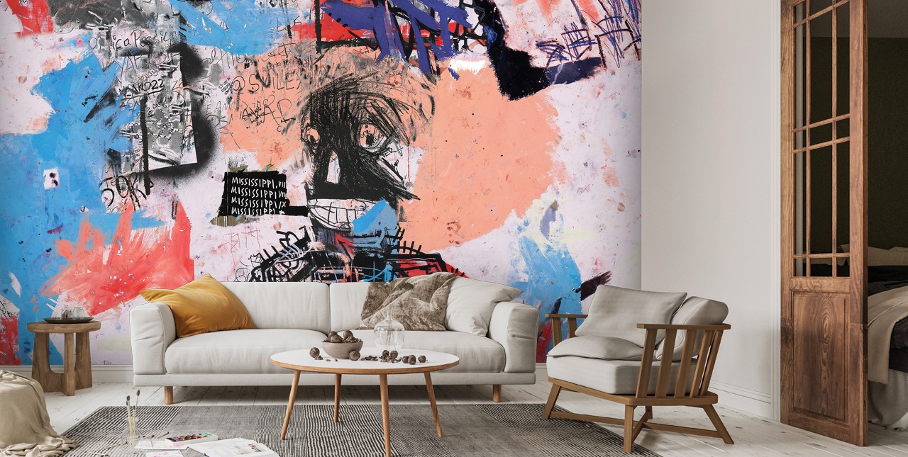 Samo Is Alive Wall Mural By PinkPankPunk | Wallsauce UK