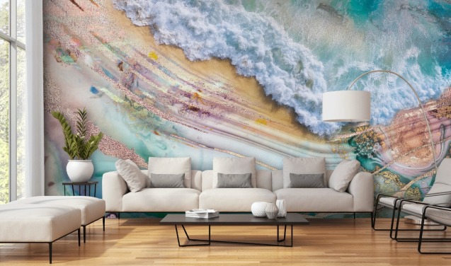 Abstract Wallpaper & Abstract Wall Murals | Wallsauce US
