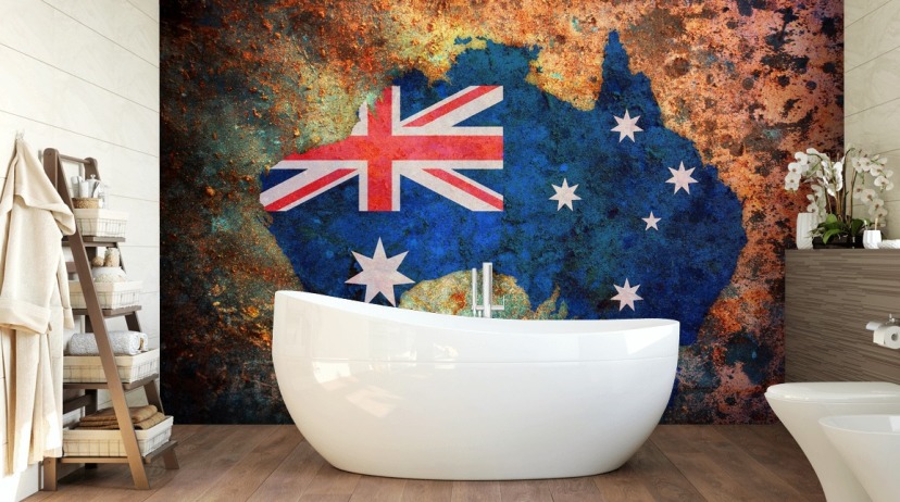 Metal & Rust Effect Wallpaper | Wallsauce UK