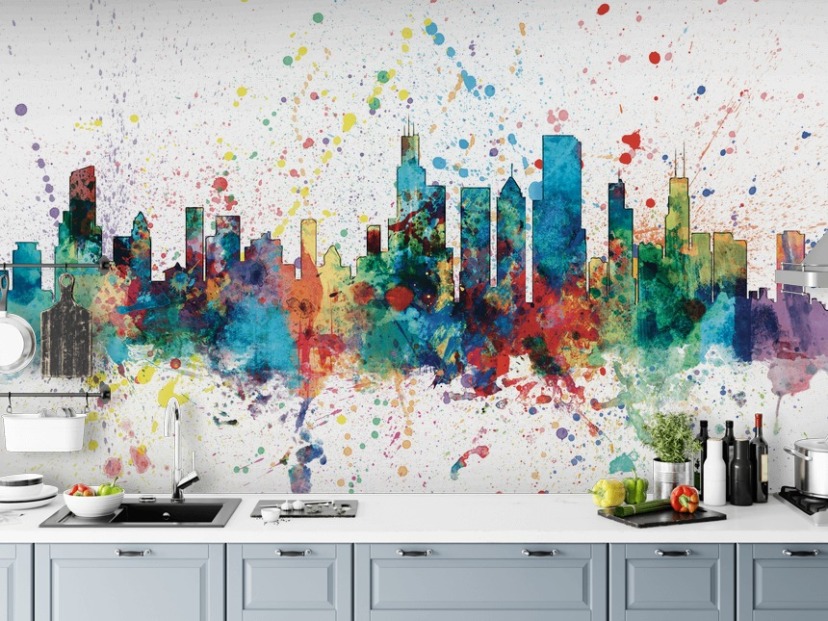 Chicago Wallpaper & Wall Murals | Wallsauce AU