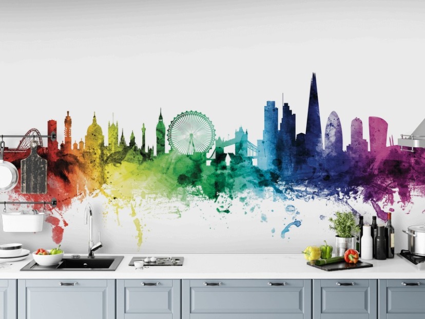 London Wallpaper & Wall Murals | Wallsauce UK