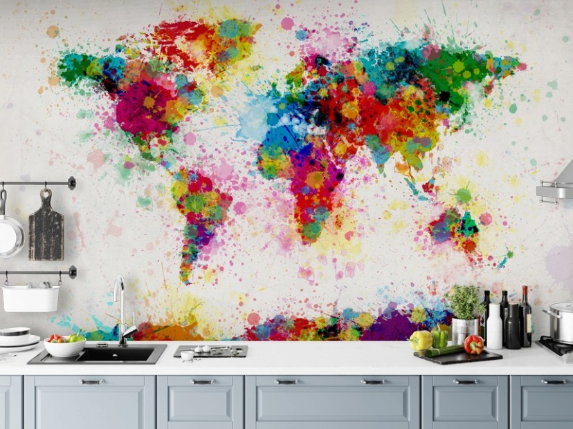 Skyline & Map Murals by Michael Tompsett | Wallsauce US