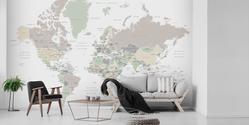 Pastel Wallpaper Murals | Wallsauce UK