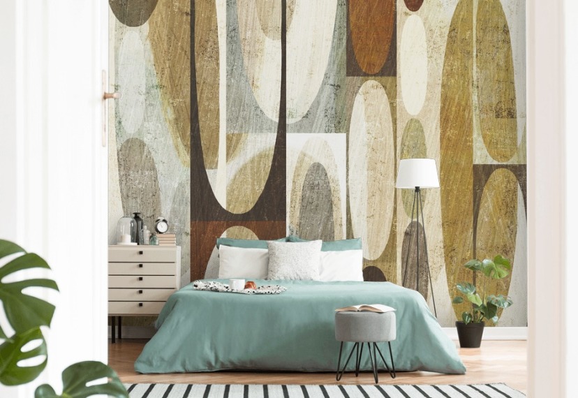 Abstract behang en abstracte muurschilderingen | Wallsauce NL