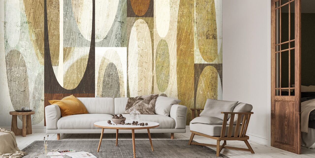 Mod Pods Wall Mural | Wallsauce US