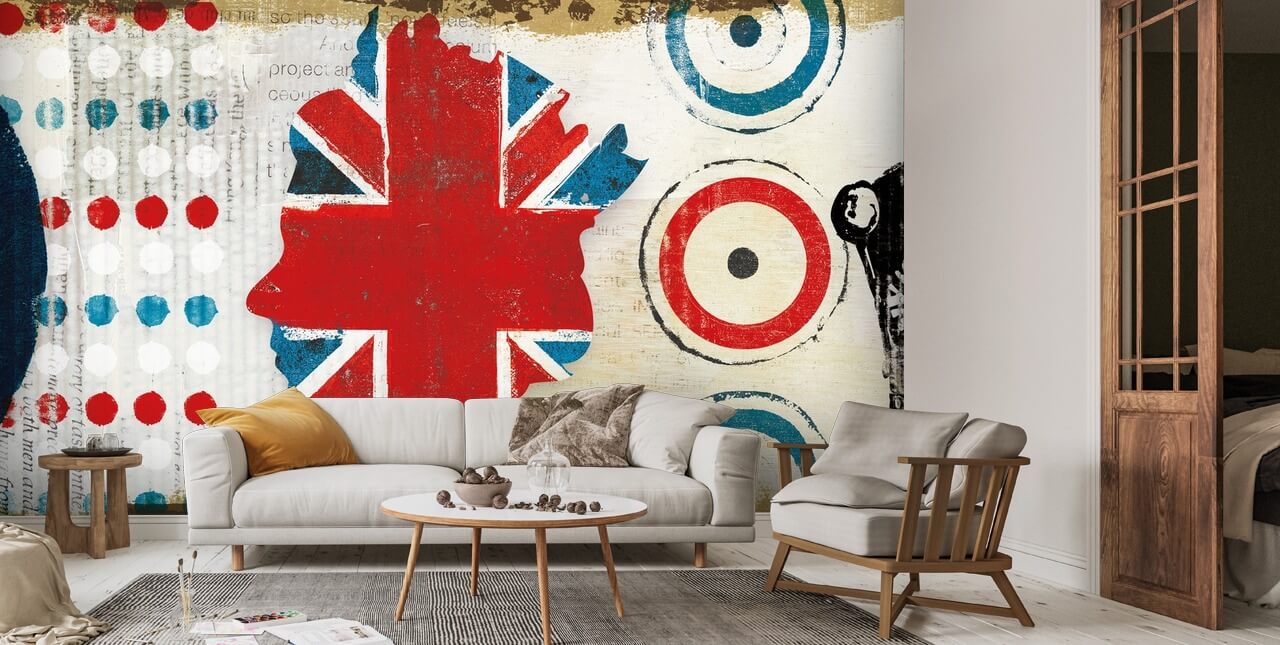British Invasion I Wall Mural | Wallsauce UK