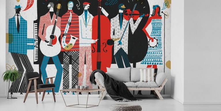 Musicians Wallpaper & Wall Murals | Wallsauce US