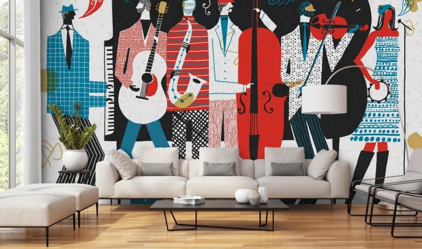Musicians Wallpaper & Wall Murals | Wallsauce US