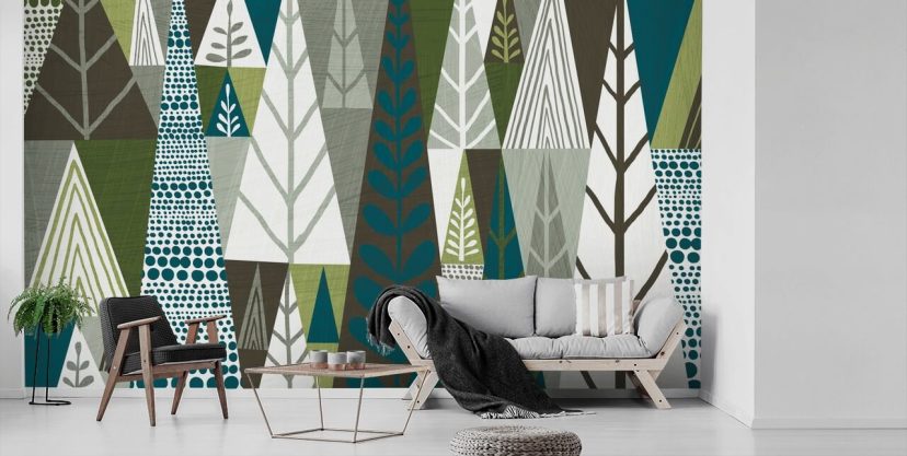 Geometric Wallpaper & Wall Murals | Wallsauce EU