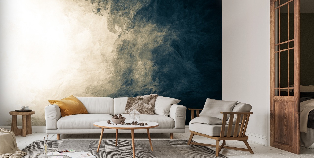 Abstract Dark Cloud Wallpaper Mural | Wallsauce UK
