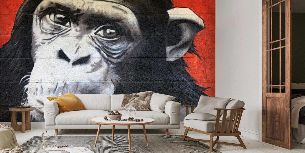 Cheeky Wallpaper Mural | Wallsauce US