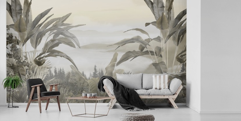 Land of The Jungle - Vintage Jungle Wall Murals | Wallsauce US