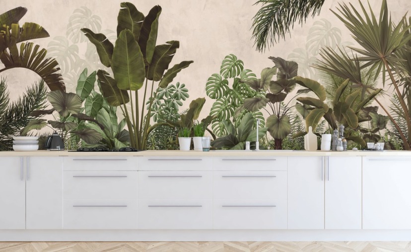 Leaf Wallpaper & Wall Murals | Wallsauce US