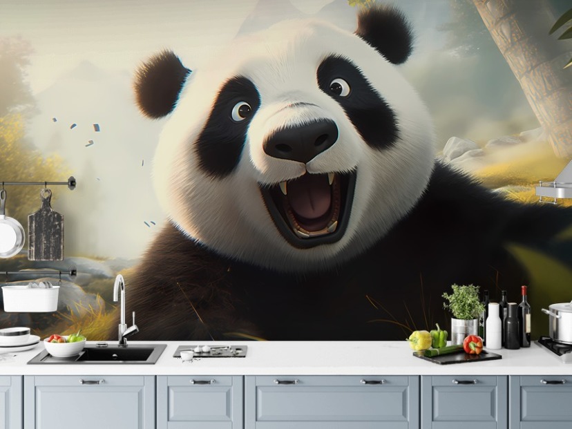 Panda Wallpaper & Panda Wall Art | Wallsauce AU
