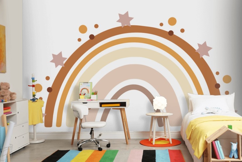 Rainbow Wallpaper and Wall Murals | Wallsauce US