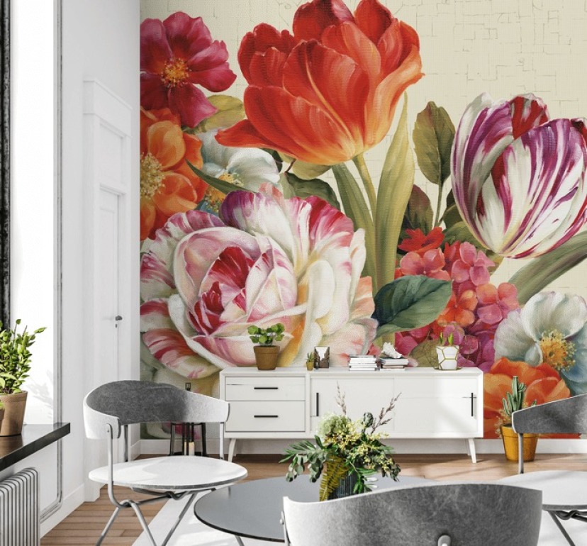 Botanical Wall Murals by Lisa Audit | Wallsauce UK