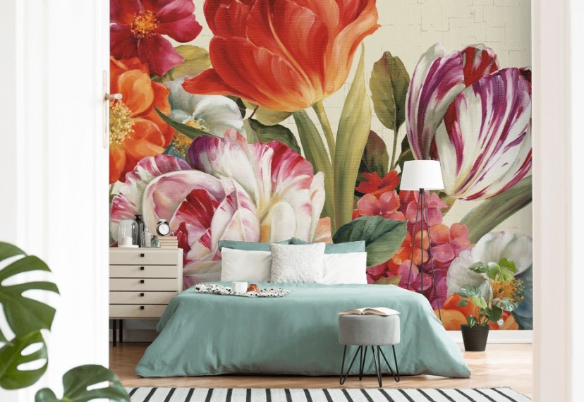 Botanical Wall Murals by Lisa Audit | Wallsauce UK