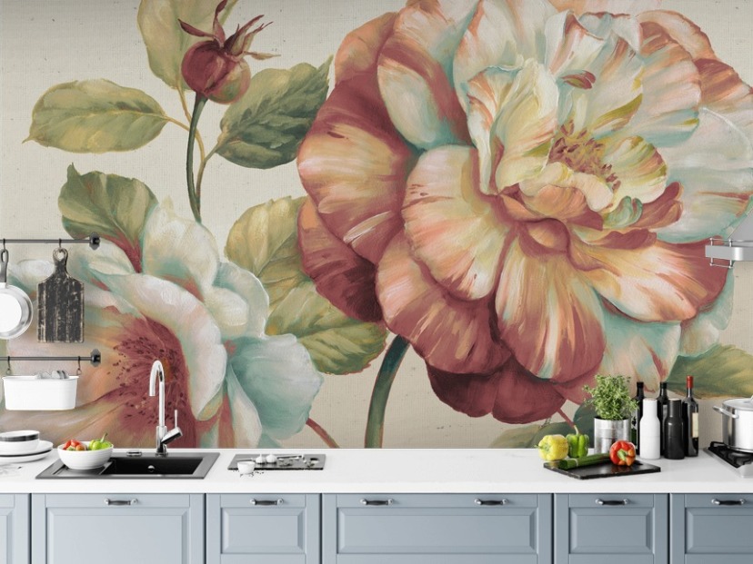 Botanical Wall Murals by Lisa Audit | Wallsauce UK