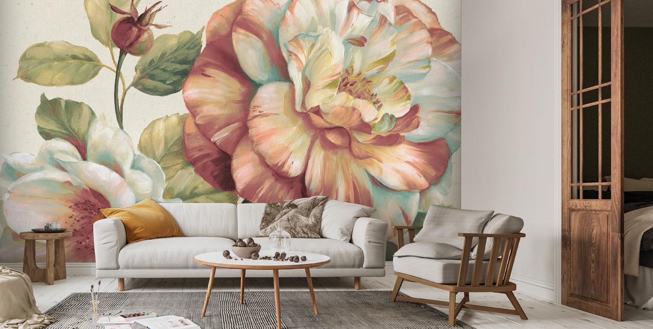 Romantic Afternoon Mural By Lisa Audit | Wallsauce CA