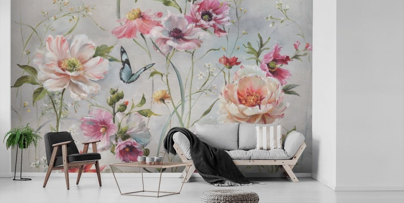 Botanical Wall Murals by Lisa Audit | Wallsauce US